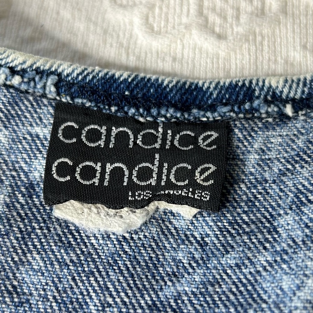 Vintage Candice Y2k Acid Wash Mermaid Ruffled Hem Dre… - Gem